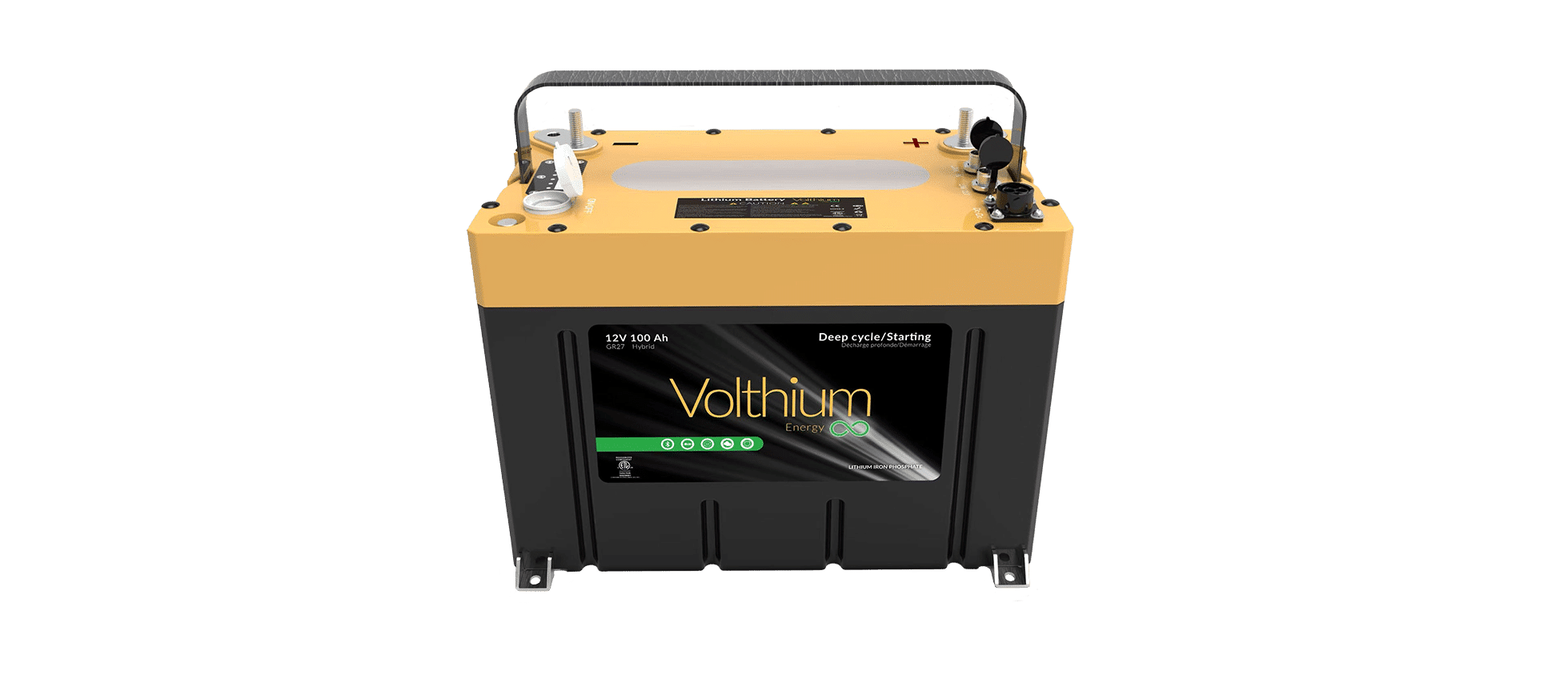 Volthium 12V 100AH Battery – Pro Series 2 – Sudbury Solar Solutions Inc.